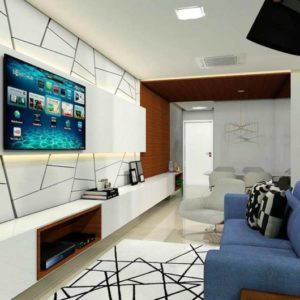 Painel para Sala – 65 Modelos Deslumbrantes + Dicas Imperdíveis!