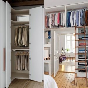 Guarda-roupa embutido – 37 modelos perfeitos para usar e decorar!