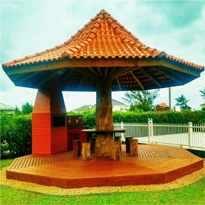 Quiosque com churrasqueira: +50 projetos INCRÍVEIS!【2025】