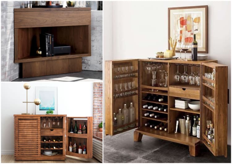 Barzinho de Canto – 43 Modelos que ficam belíssimos na decoração!