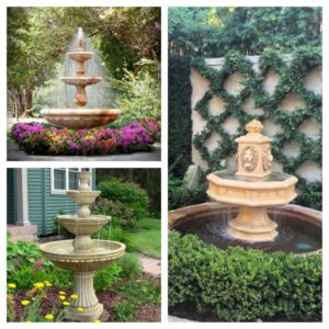 Chafariz para jardim – 45 modelos magníficos para decorar!